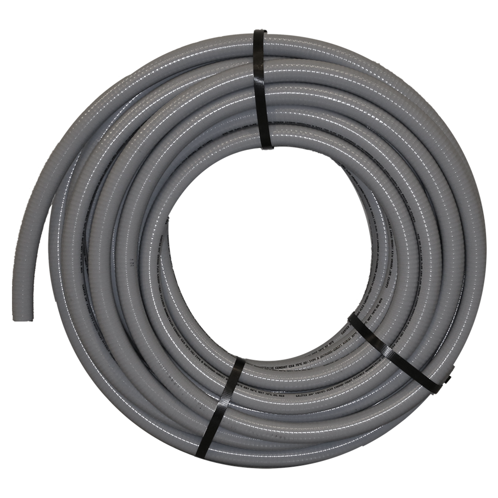 Cantex 3/4 in. x 100 ft. coil Enviro-Flex Liquid Tight Flexible Conduit ...